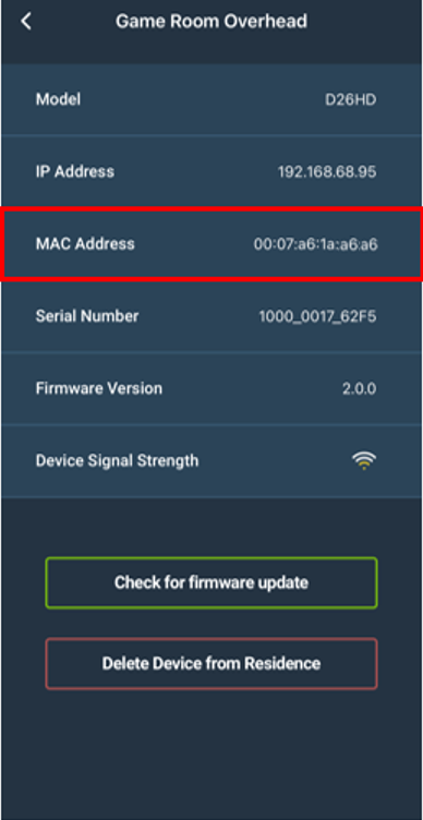 How do I find the MAC address for my Decora® Smart Wi-Fi Device? – My ...
