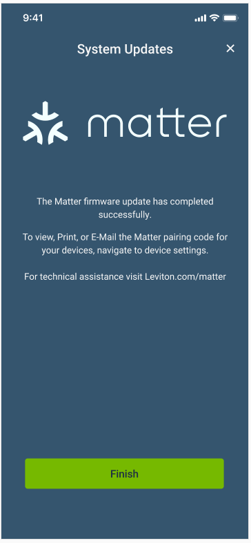 How do I Update my Decora Smart Wi-Fi 2nd Gen Device to Support Matter? – My Leviton Support