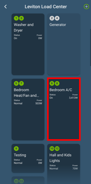 What can I see and control with Smart Breakers and the My Leviton app ...