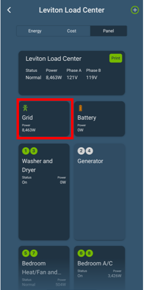 What can I see and control with Smart Breakers and the My Leviton app ...