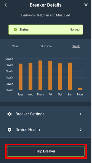 What can I see and control with Smart Breakers and the My Leviton app ...