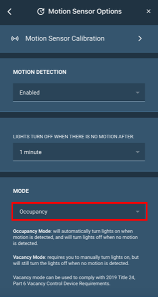 What is the Difference Between Occupancy and Vacancy Modes And How Do I ...